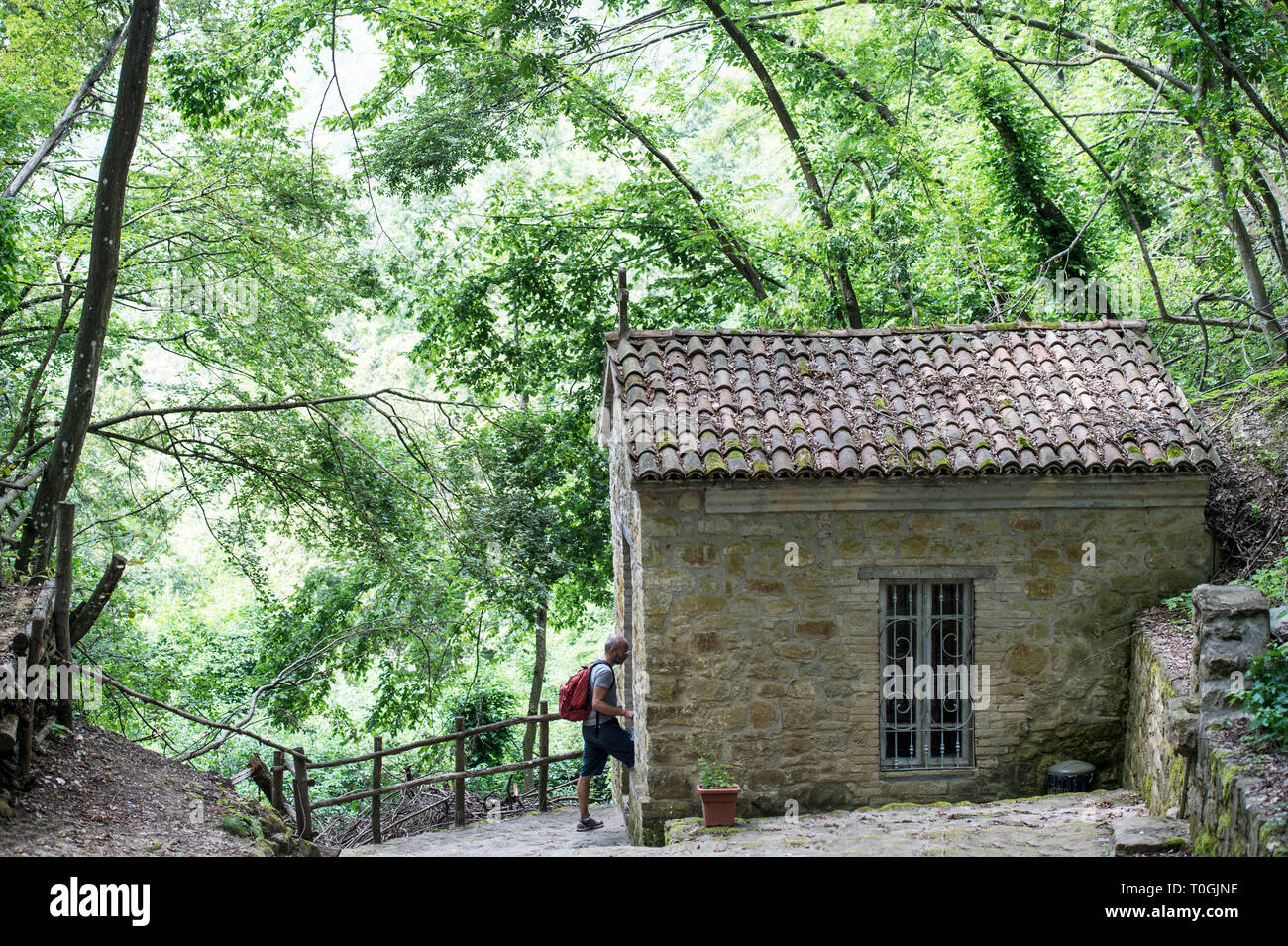 Eremo di sant’alberto di butrio hi-res stock photography and images - Alamy