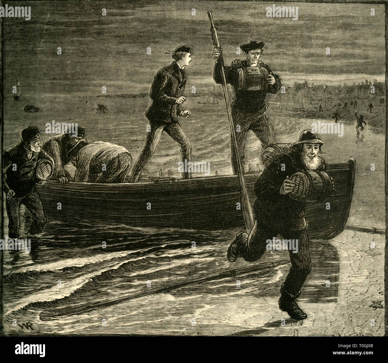 Smuggling 19th century hi-res stock photography and images - Alamy