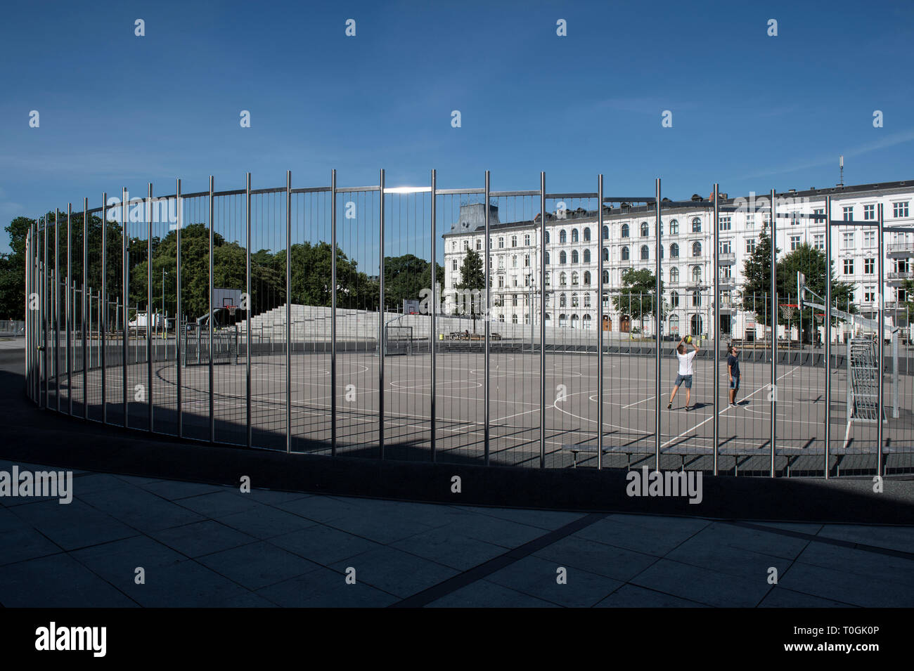 Denmark, Copenaghen, Israel Square Stock Photo - Alamy