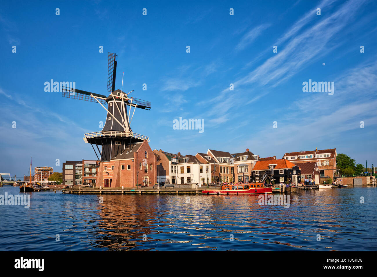 Panorama of Harlem, Netherlands Stock Photo - Alamy