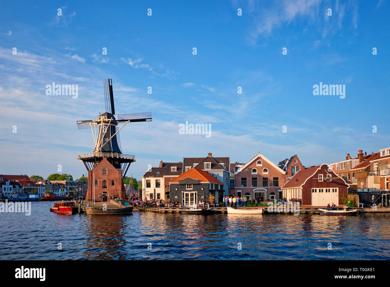 Panorama of Harlem, Netherlands Stock Photo - Alamy