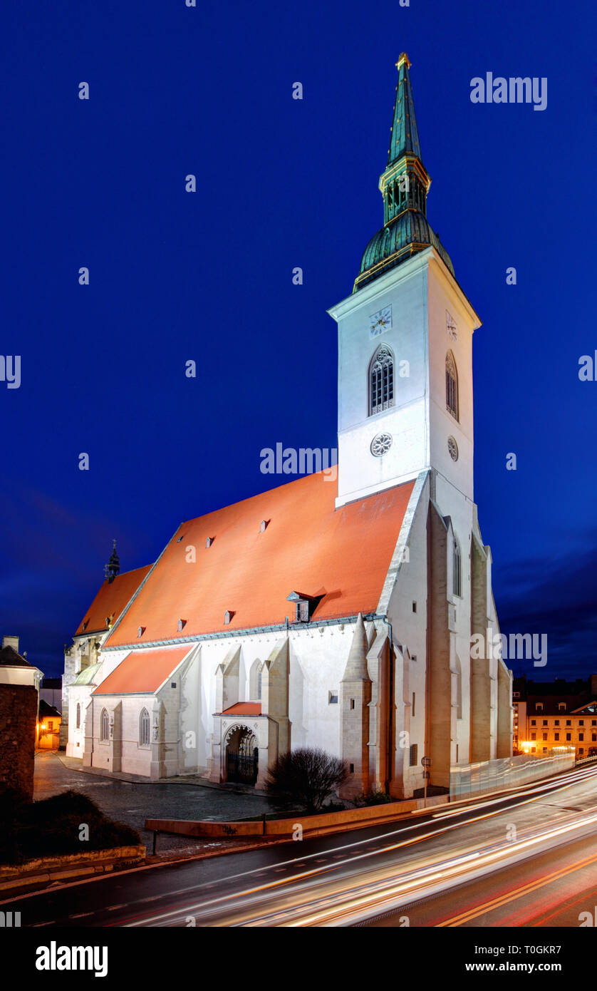 Bratislava cathedral hi-res stock photography and images - Alamy