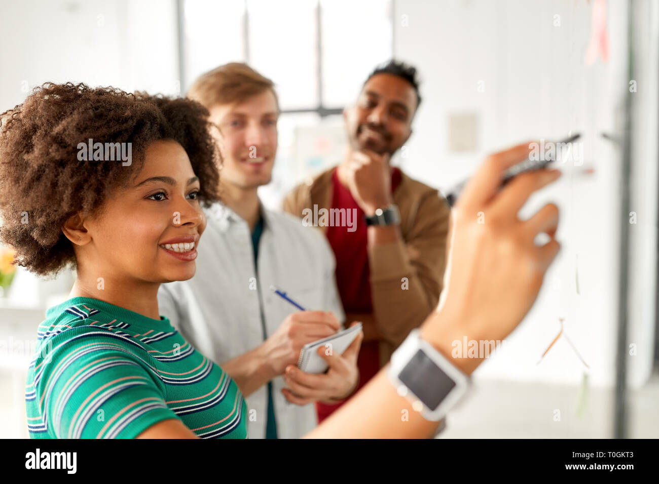 Glass board marker hi-res stock photography and images - Alamy
