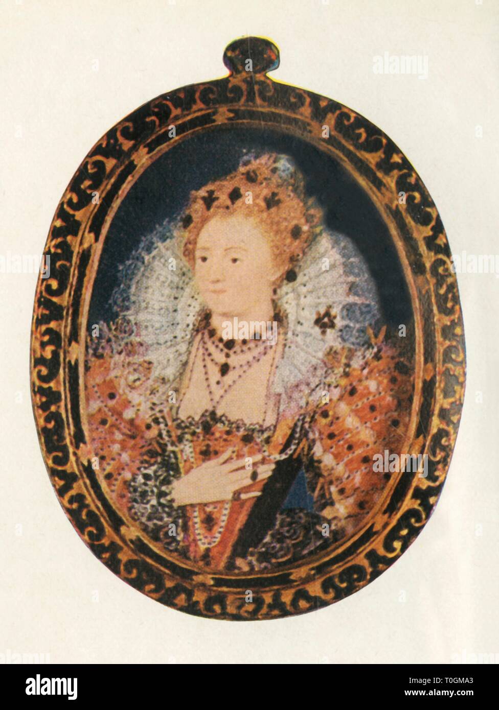 Hilliard miniature elizabeth i hi-res stock photography and images - Alamy