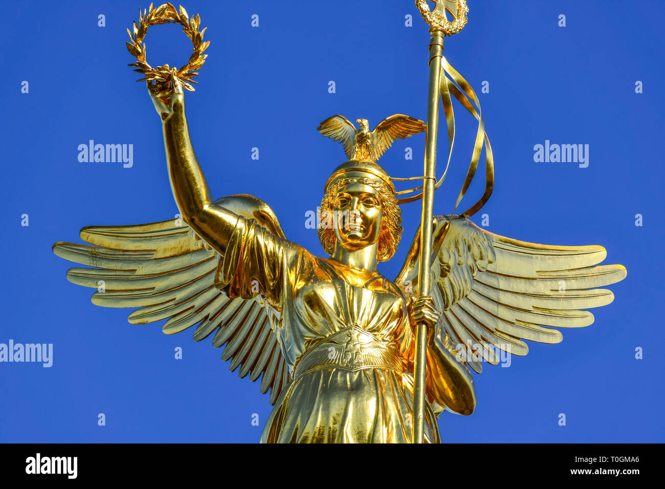 Victory column, big star, zoo, middle, Berlin, Germany, Siegessäule ...