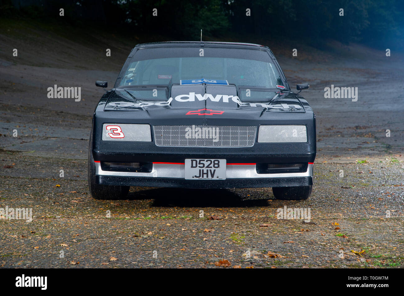Chevy Monte Carlo Nascar racing car driven by Dale Earnhardt Stock ...