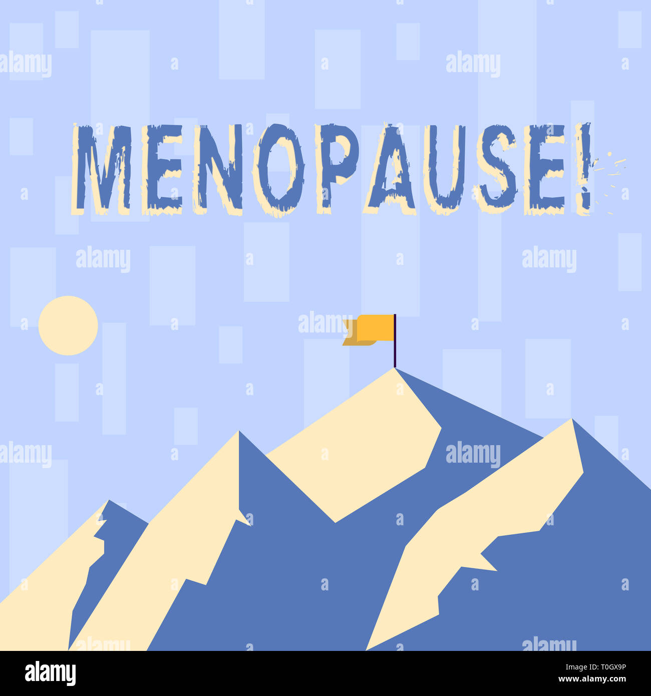 Writing note showing Menopause. Business concept for Cessation of ...