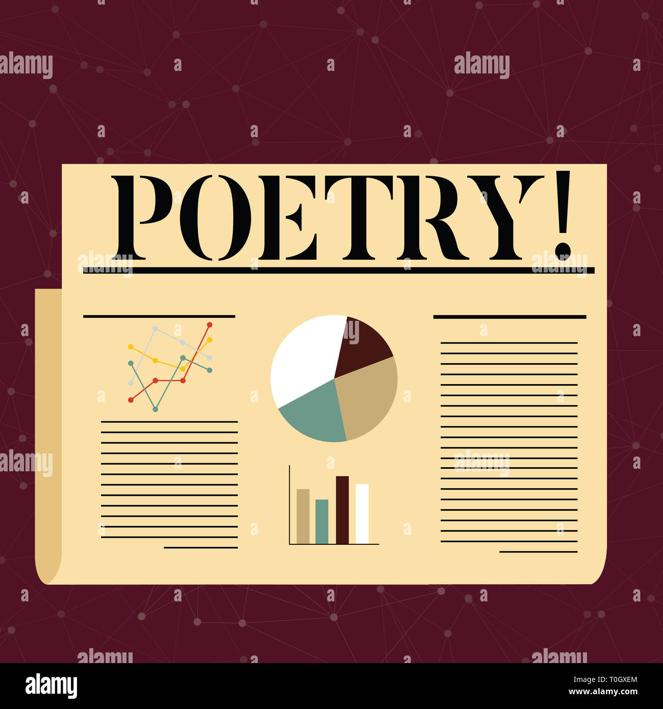 Conceptual hand writing showing Poetry. Concept meaning Literary work ...