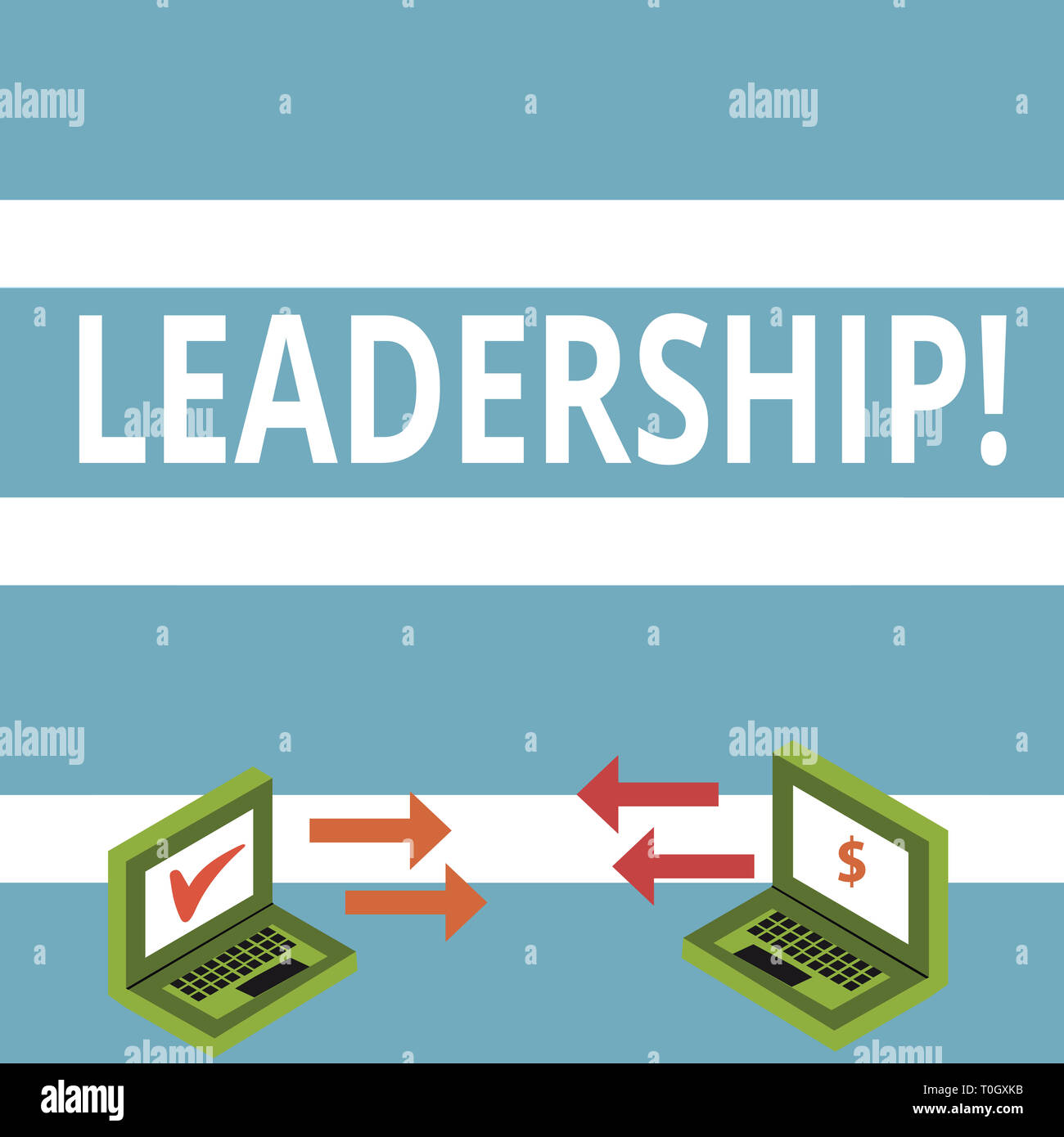 Text sign showing Leadership. Business photo text Ability Activity ...