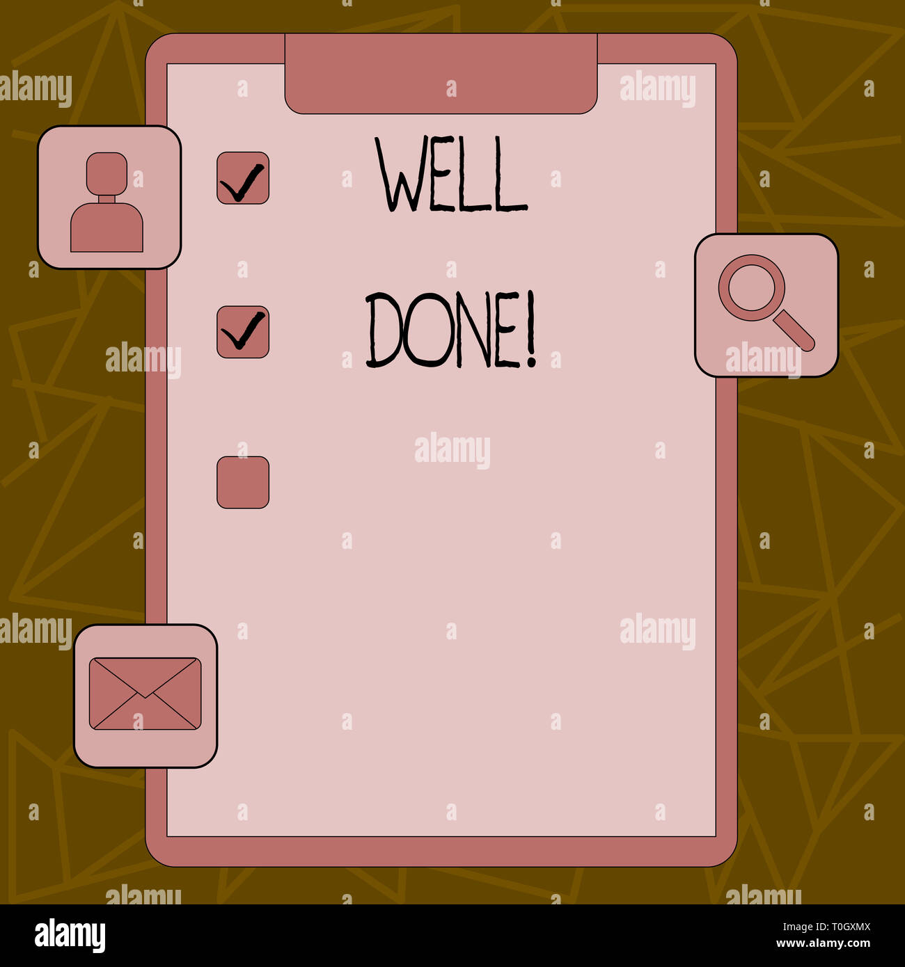 Good job tick hi-res stock photography and images - Alamy