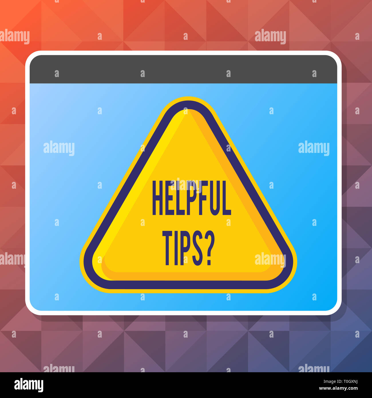 Handwriting text Helpful Tips Question. Conceptual photo secret ...