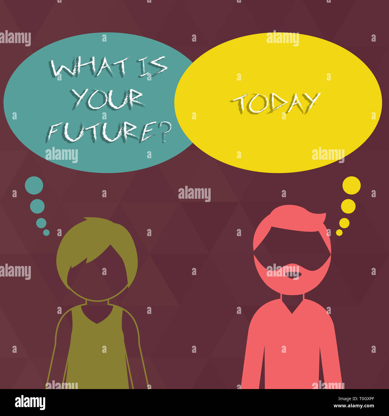 Writing note showing What Is Your Futurequestion. Business concept for ...