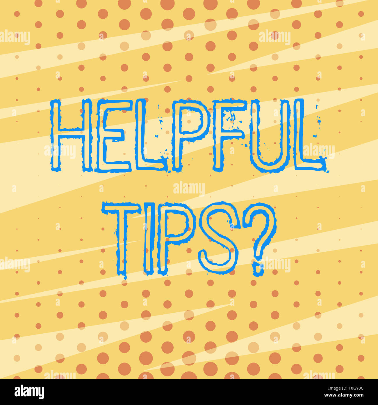 Handwriting text Helpful Tips Question. Conceptual photo secret ...