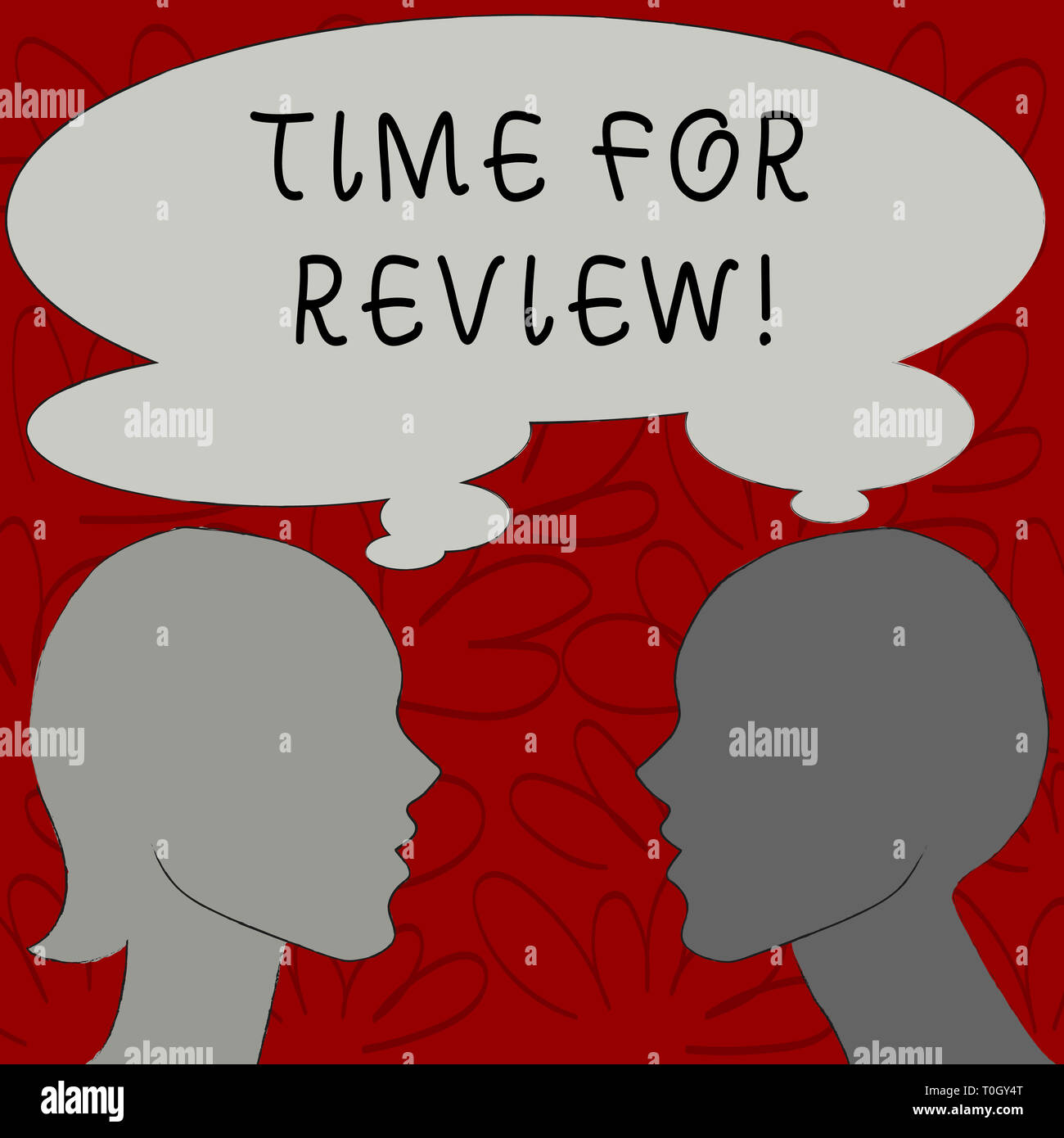Text sign showing Time For Review. Business photo text formal ...