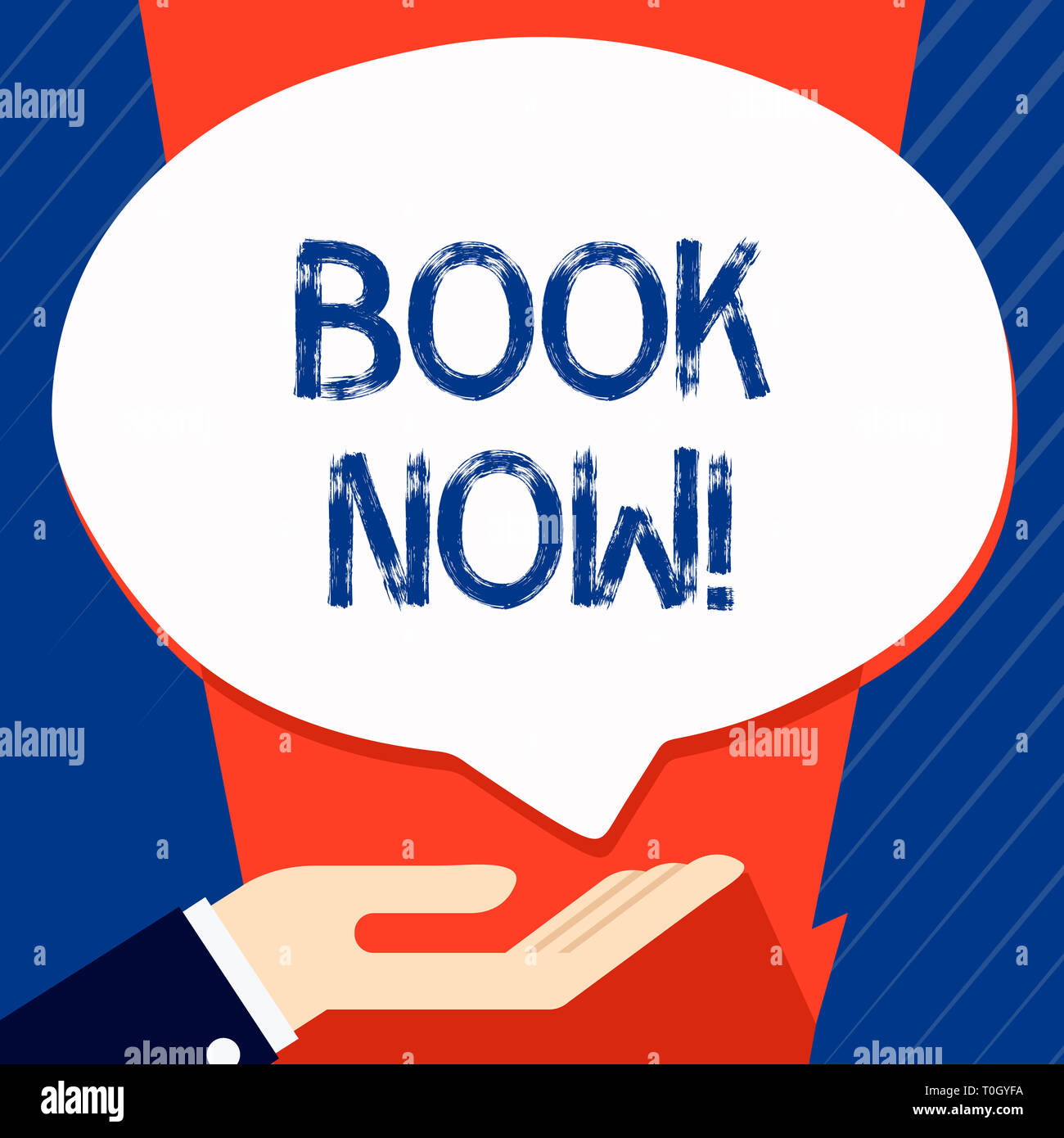 Conceptual hand writing showing Book Now. Concept meaning guaranteed to ...