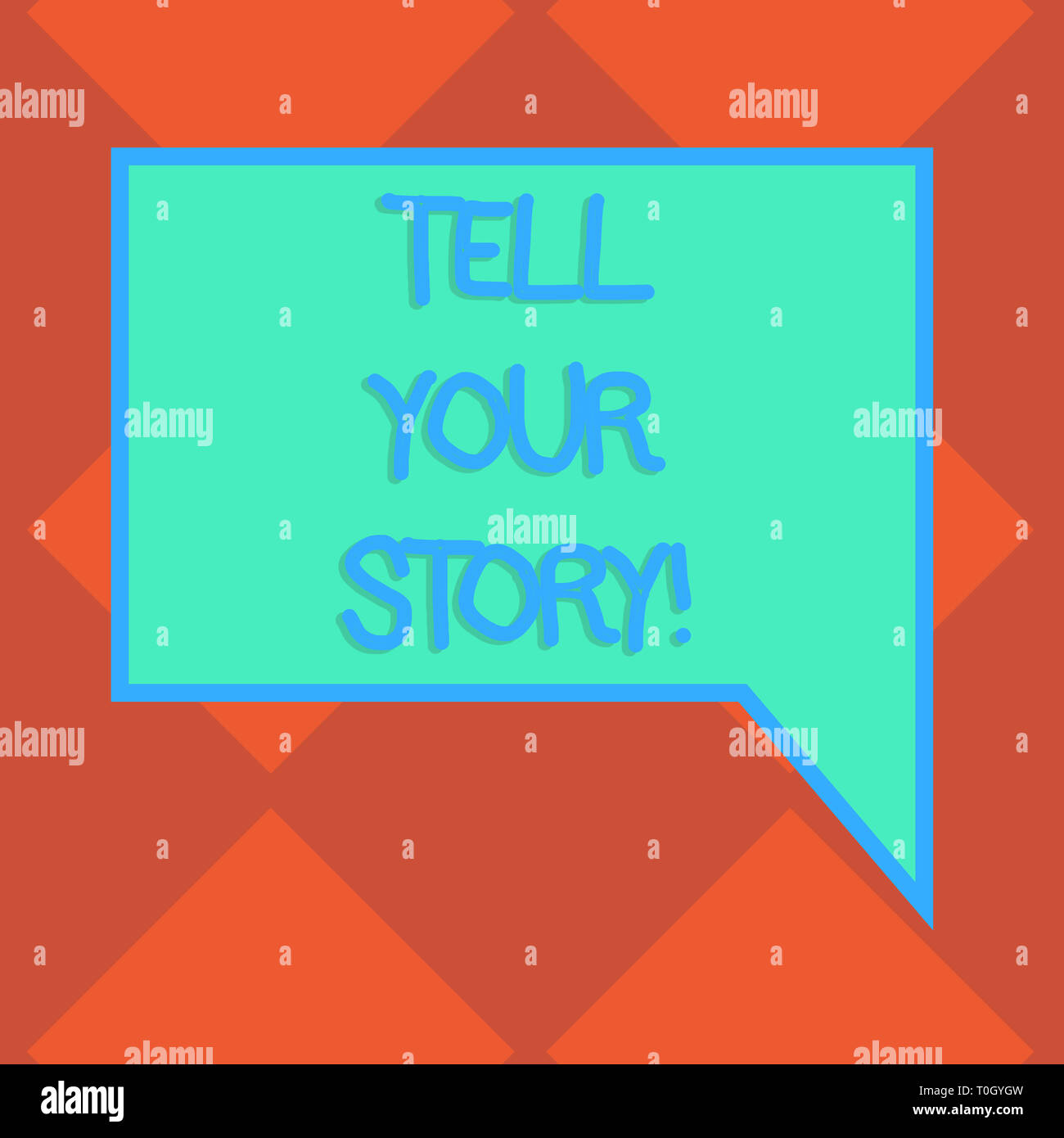 Handwriting text Tell Your Story. Conceptual photo Share your ...