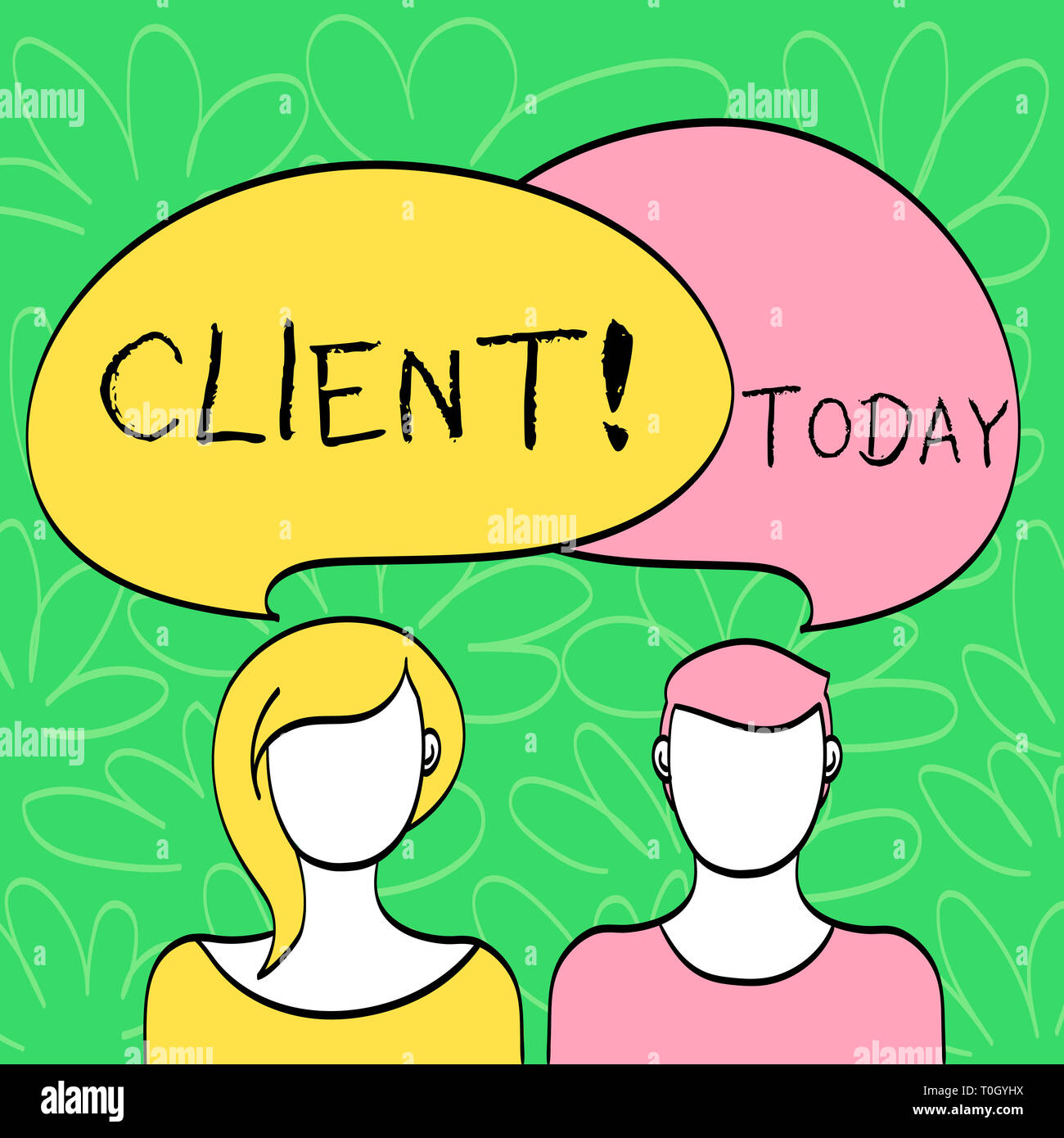 Conceptual hand writing showing Client. Concept meaning Purchaser ...