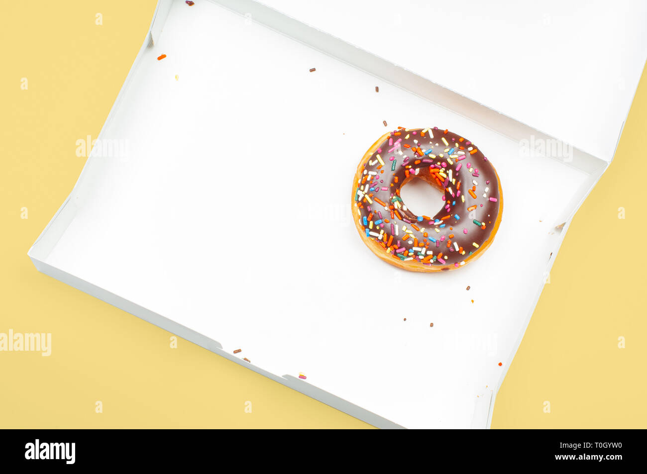 Dunkin Donuts Box Empty