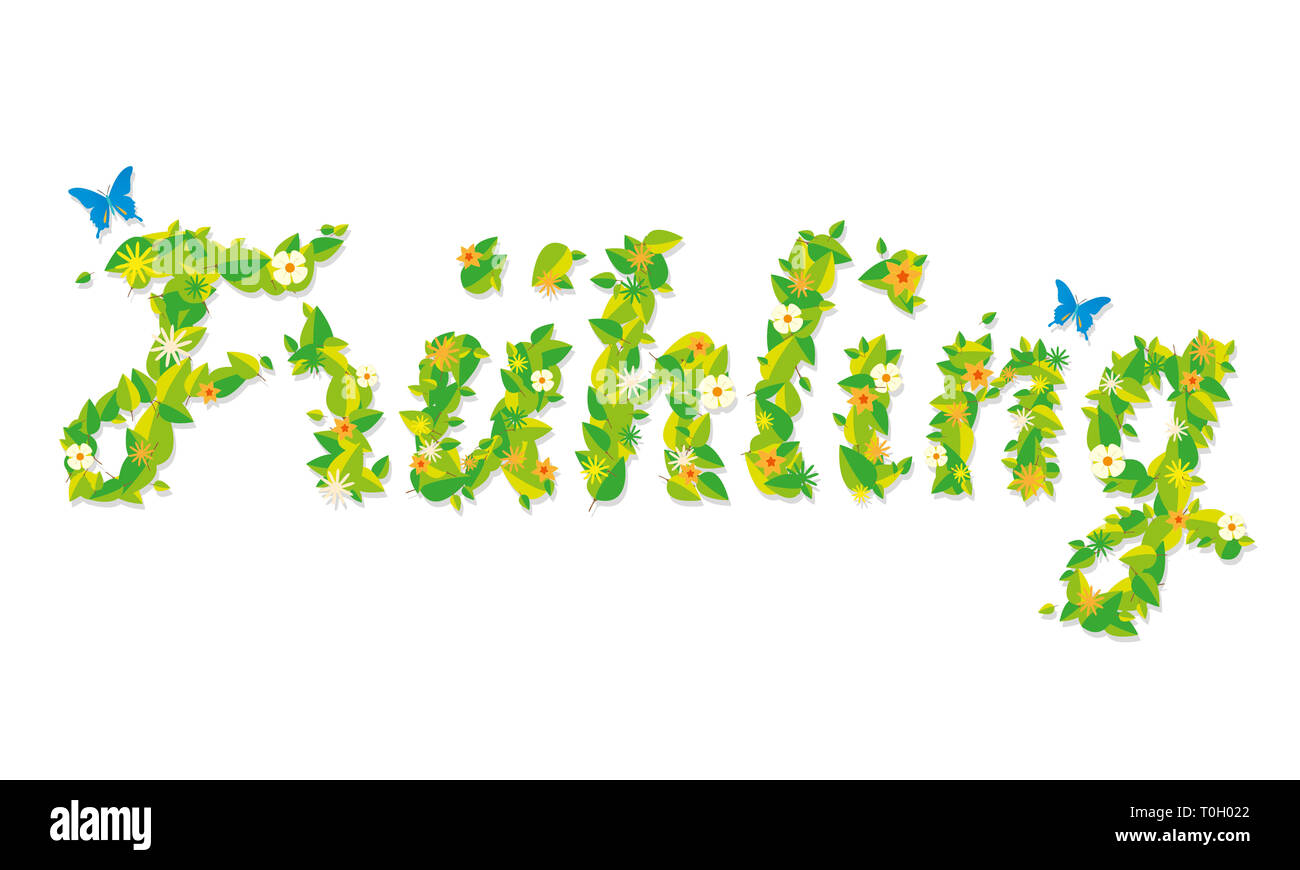 Spring alphabet with flowers letters e hi-res stock photography and ...