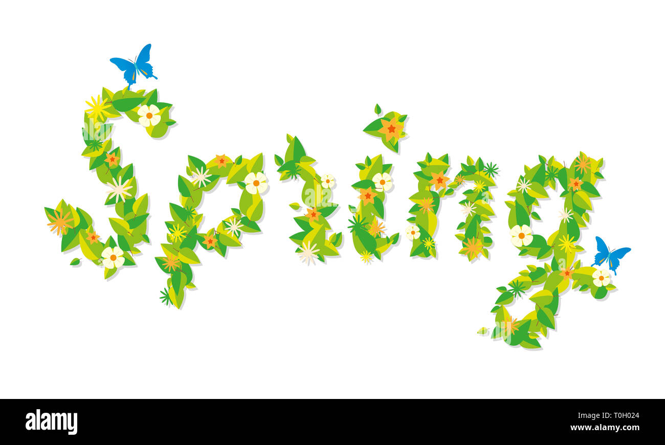 Floral letters hi-res stock photography and images - Alamy