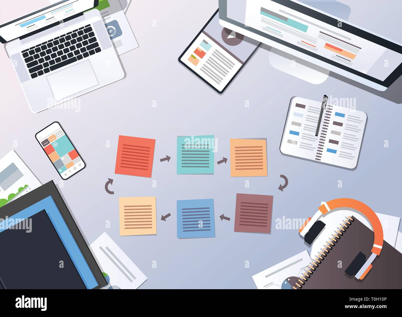 Cyclic process hi-res stock photography and images - Alamy