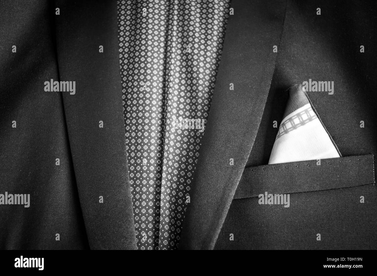 Handkerchief in pocket hi-res stock photography and images - Alamy