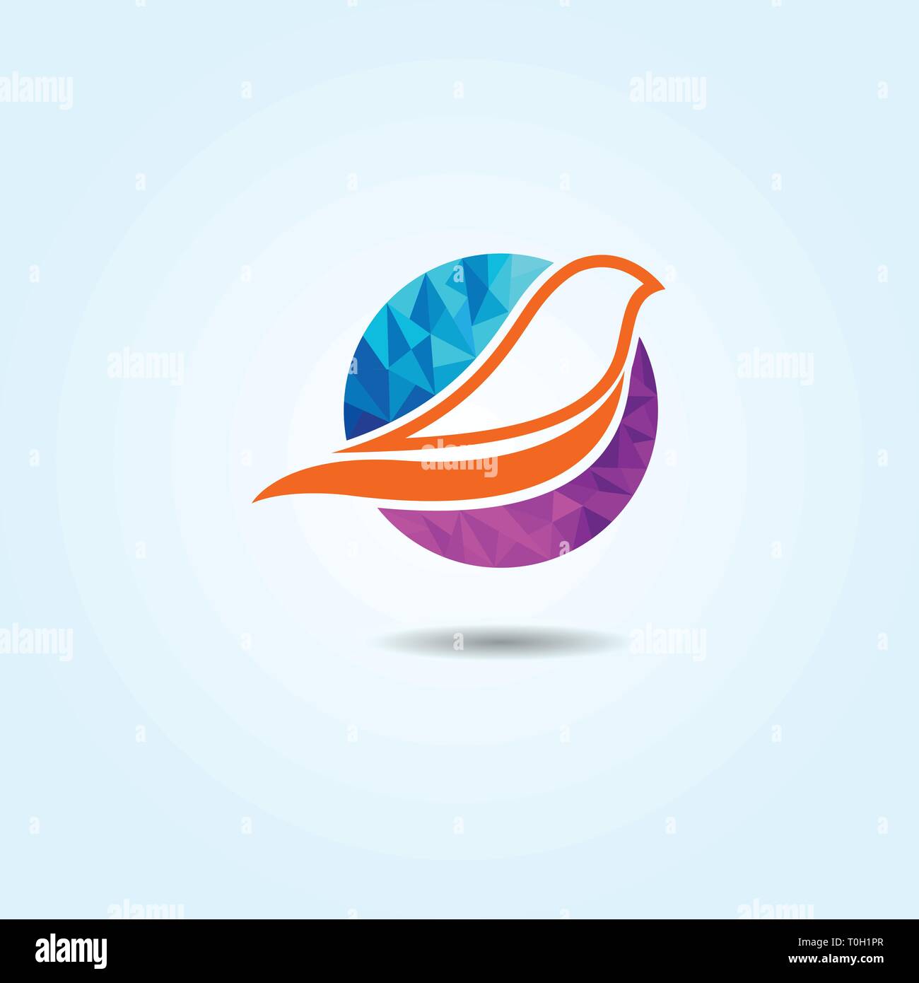 Bird illustration icon vector Stock Vector Image & Art - Alamy