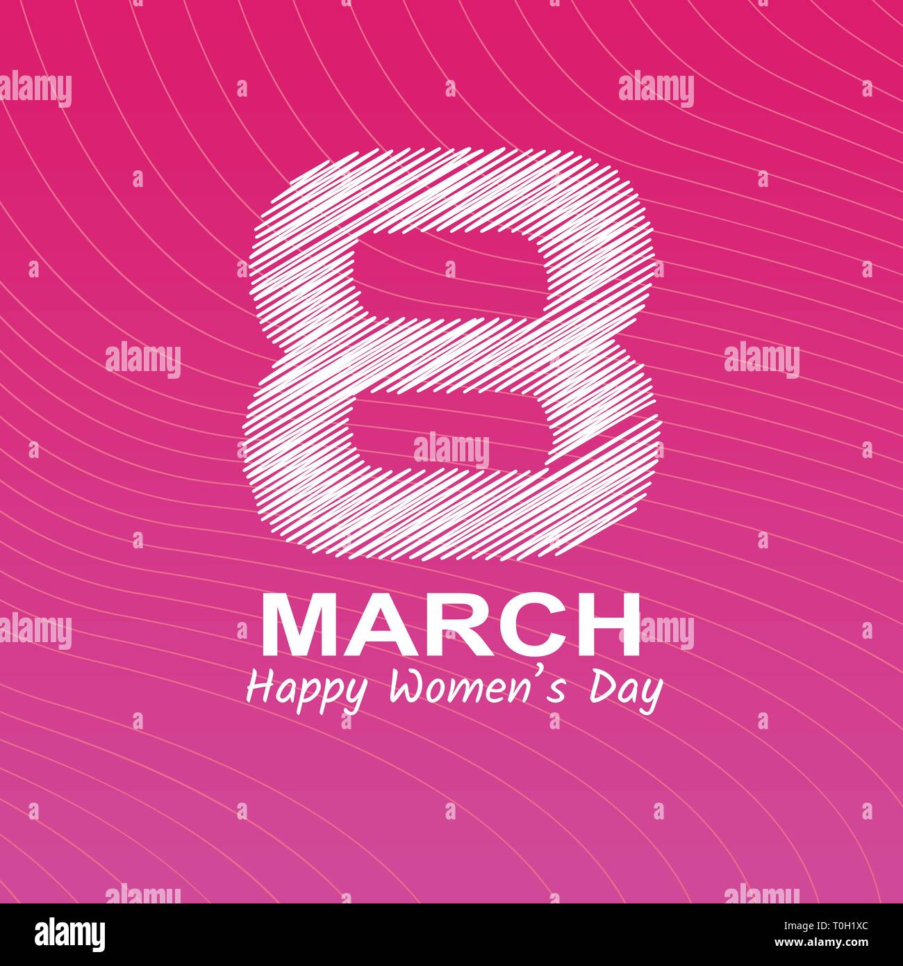 Happy womens day bright Stock Vector Images - Alamy