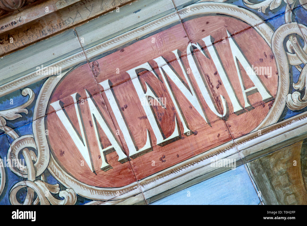 Valencia Sign High Resolution Stock Photography and Images - Alamy