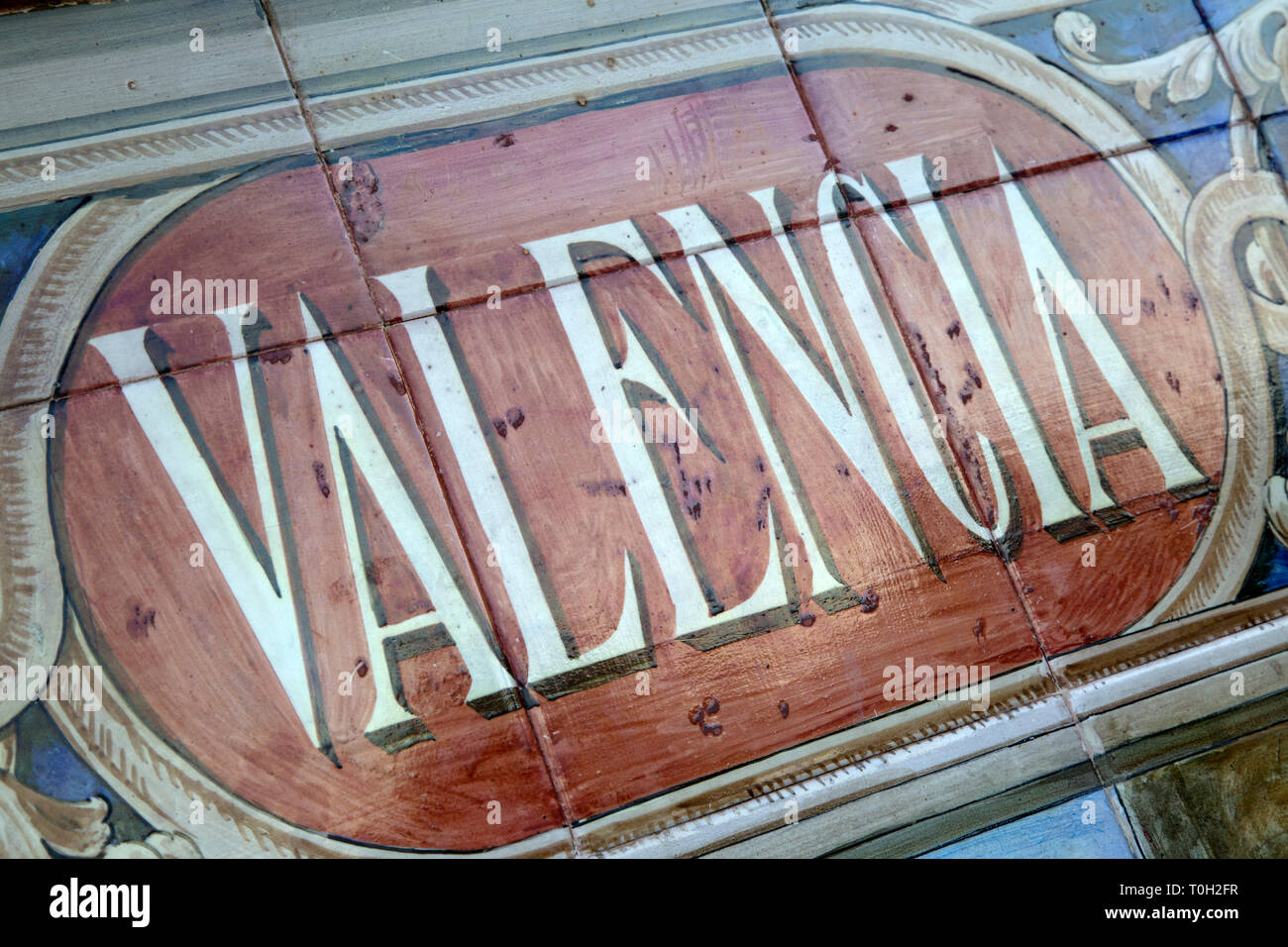 Valencia Sign High Resolution Stock Photography and Images - Alamy