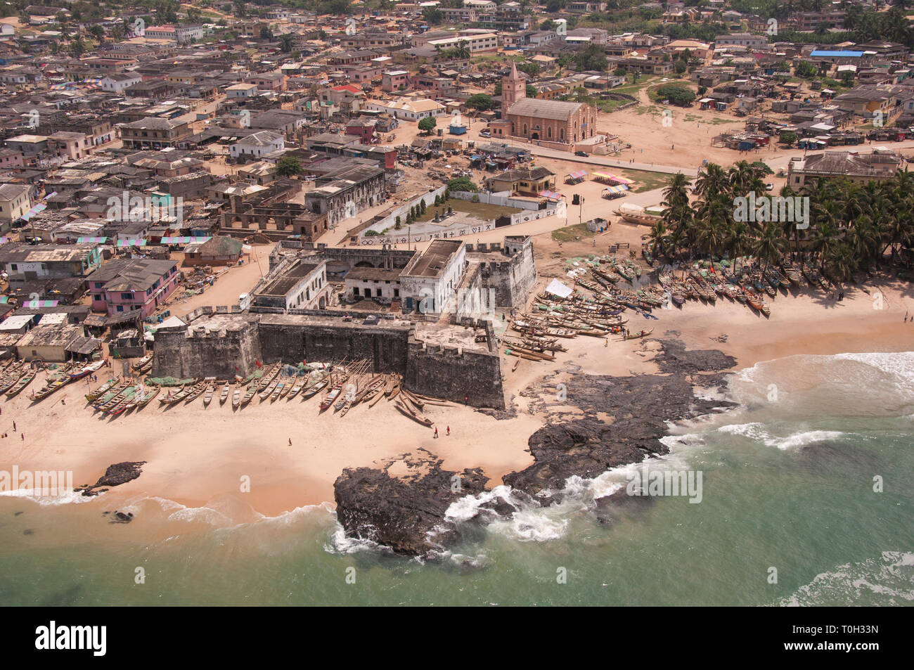 Anomabu Ghana Africa Colony Slavery Fort Royal Castle Accra Ghana