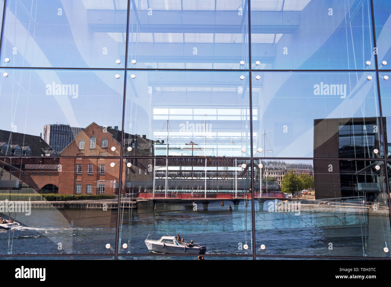 Denmark, Copenaghen, the Black Diamond building Stock Photo - Alamy