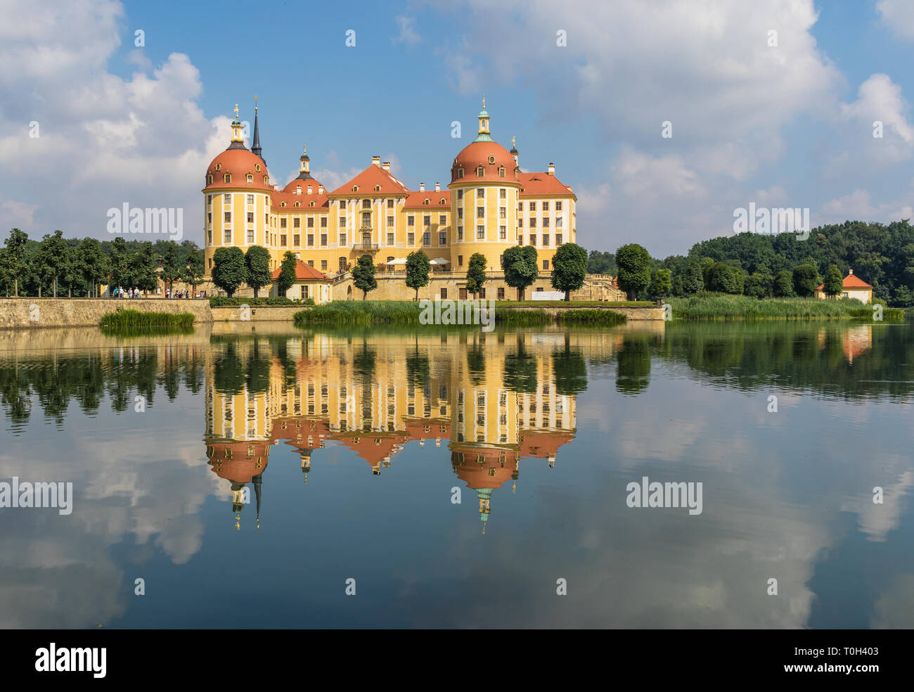 Moritzburg, Germany - about 13 kilometres northwest of Dresden, the ...