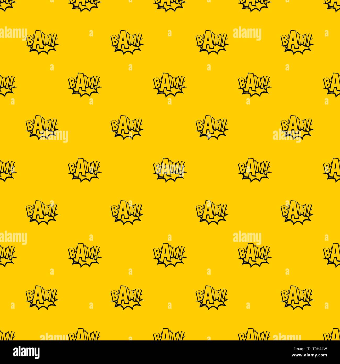 BAM, comic book bubble pattern vector Stock Vector Image & Art - Alamy