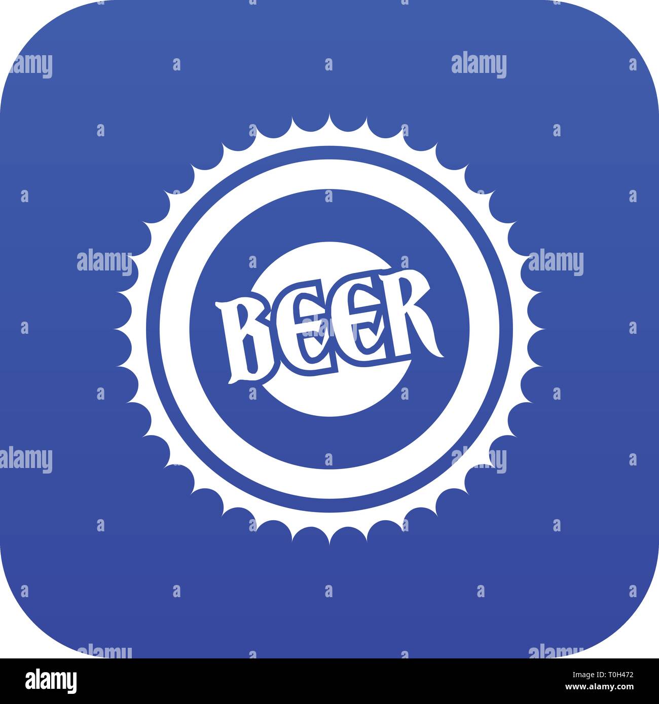 Opening beer cap Stock Vector Images - Alamy