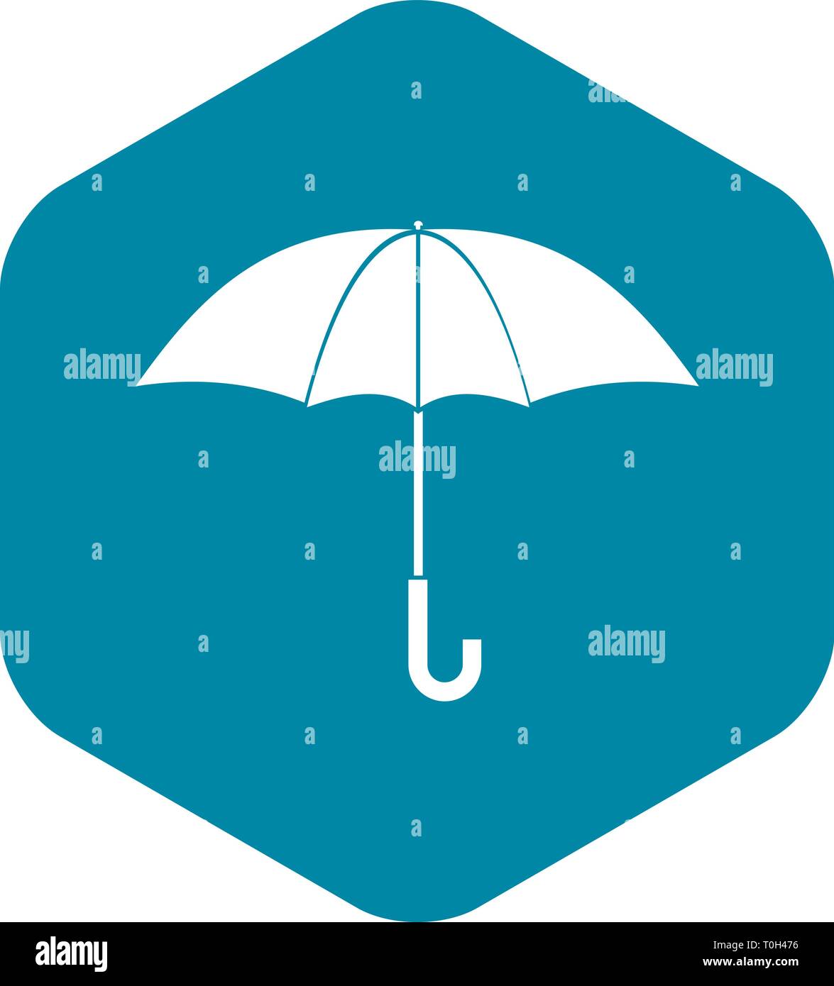 Umbrella icon, simple style Stock Vector Image & Art - Alamy