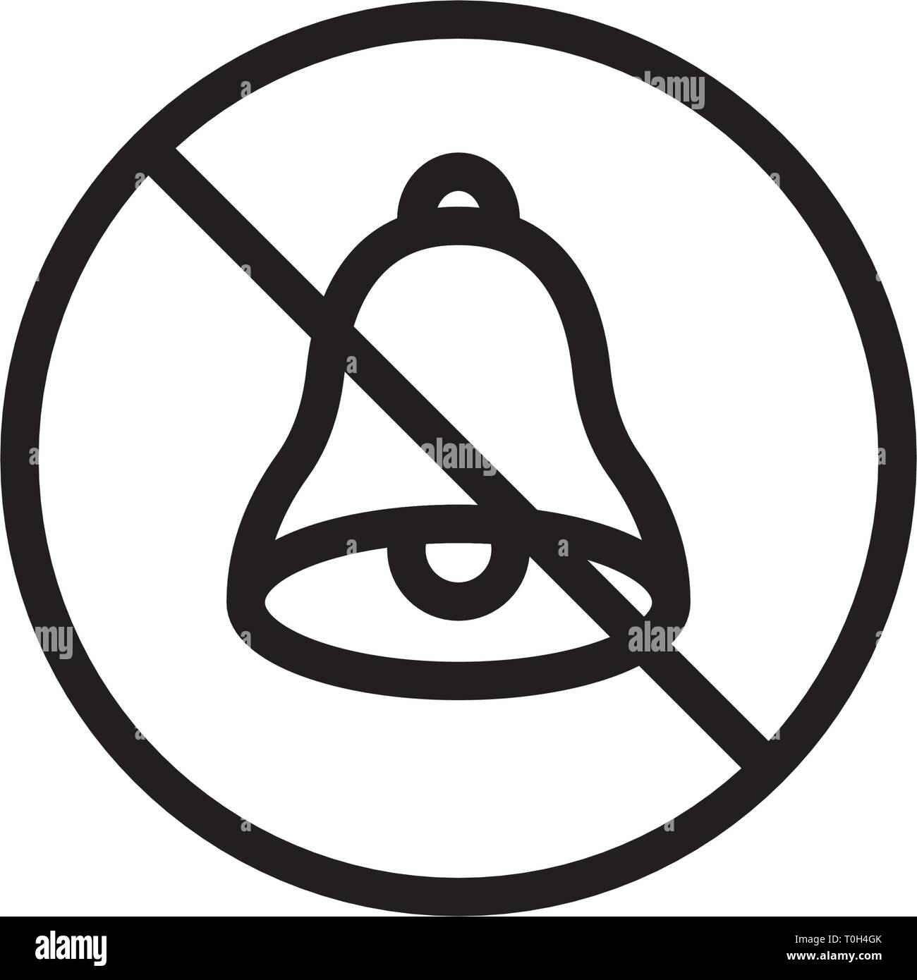 Bell button Stock Vector Images - Alamy