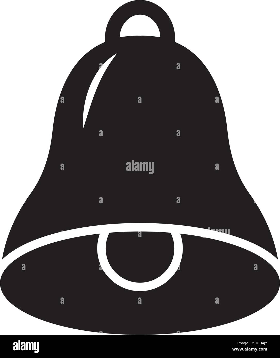 Bell icon app Stock Vector Images - Alamy