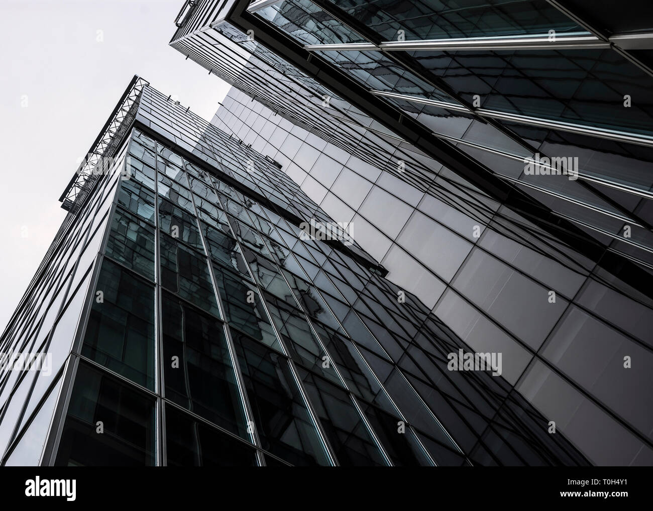 Building facade with an amazing perspective Stock Photo - Alamy