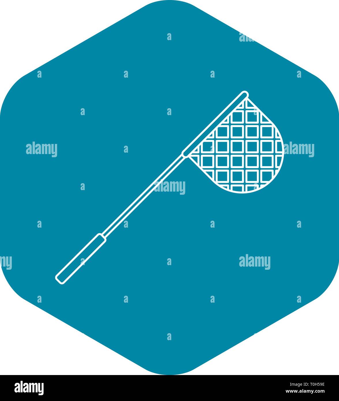 Net for fishing icon, outline style Stock Vector Image & Art - Alamy