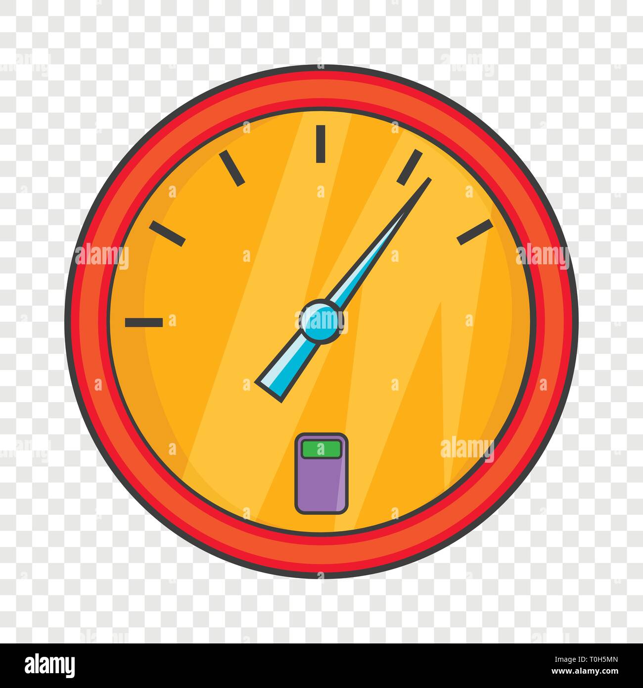 Indicator fuel device icon, cartoon style Stock Vector Image & Art - Alamy