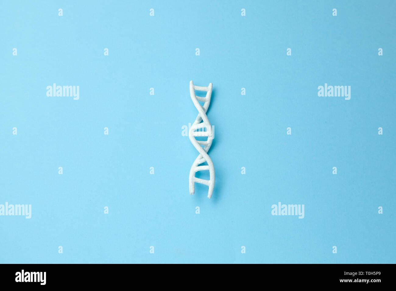 DNA helix research. Concept of genetic experiments on human biological ...