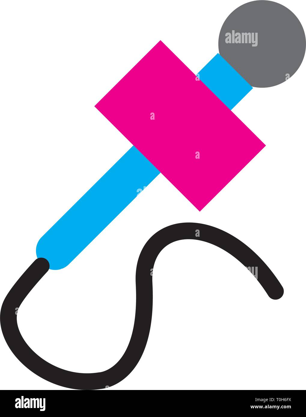 Microphone clipart Cut Out Stock Images & Pictures - Alamy