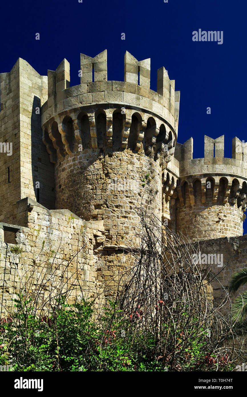 Cylindrical Fortified Towers High Resolution Stock Photography and ...