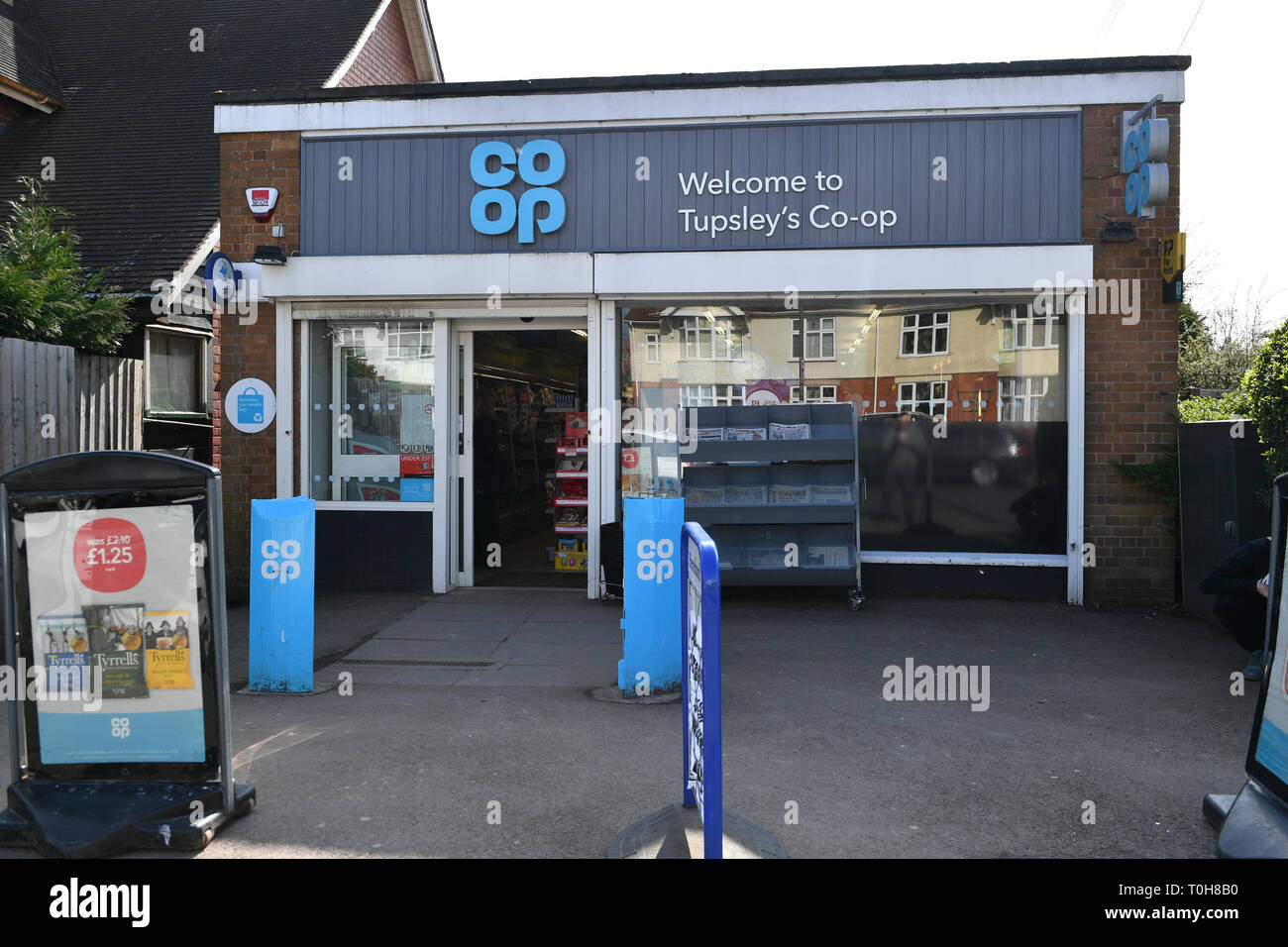 The Co-op store on Ledbury Road in Hereford where Ade Goodchild ...