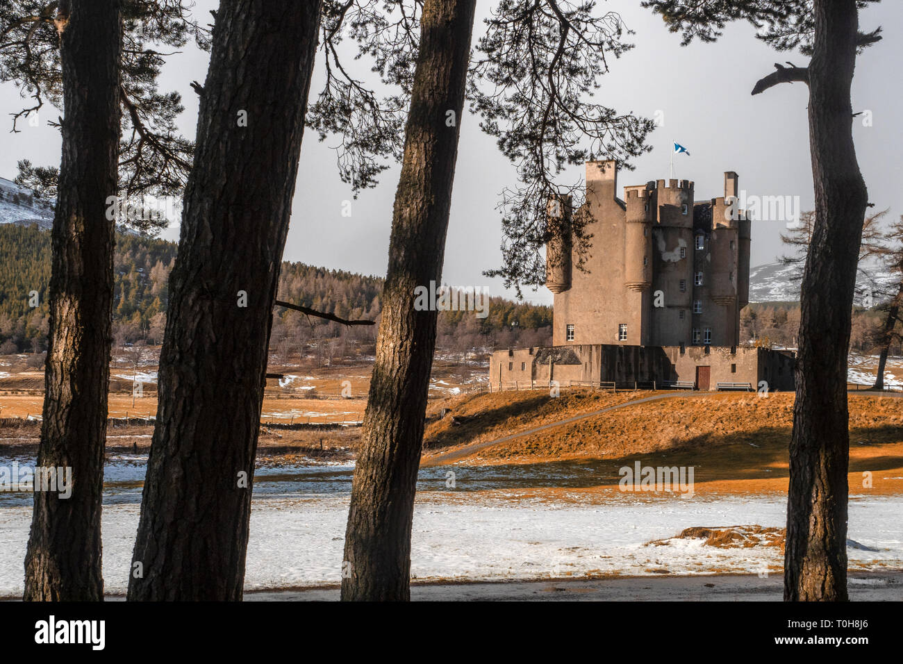 Braemar Castle, Scotland Stock Photo - Alamy