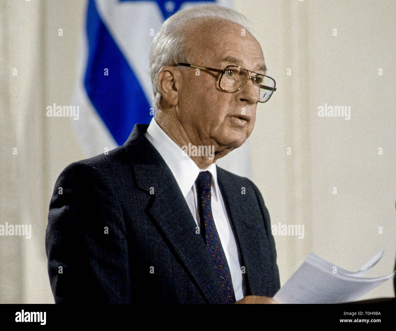 Washington, DC., USA 16th May, 1994 Israeli Prime Minister Yitzhak ...