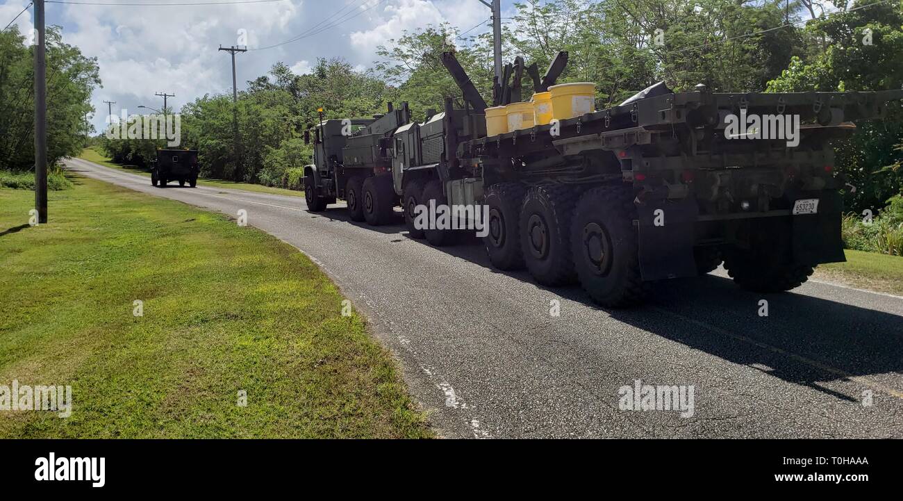 190308-N-N0101-003 SANTA RITA, Guam (March 8, 2019) Seabees assigned to ...