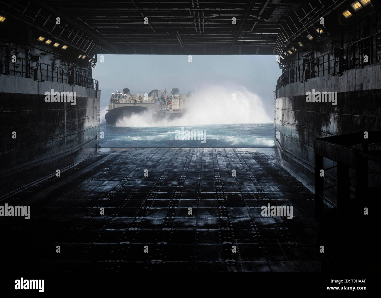 Amphibious landing craft driven out hi-res stock photography and images ...