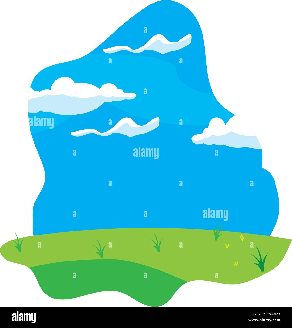 Scenics scenic view Stock Vector Images - Alamy